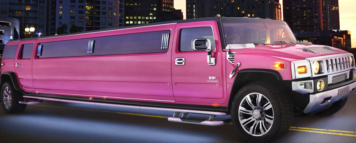 Pink Panther Hummer Limo – 16 Seater – Hummer Limousines